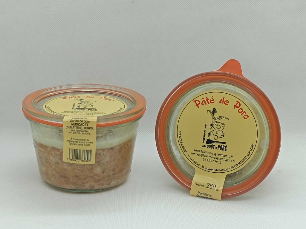 PATE DE PORC 260 G - LA FERME AU GOÛT DU PORC